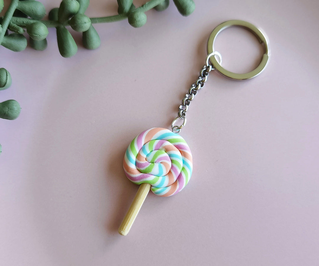 Lollipop Key Ring – The Fat Whale Gifts & Decor