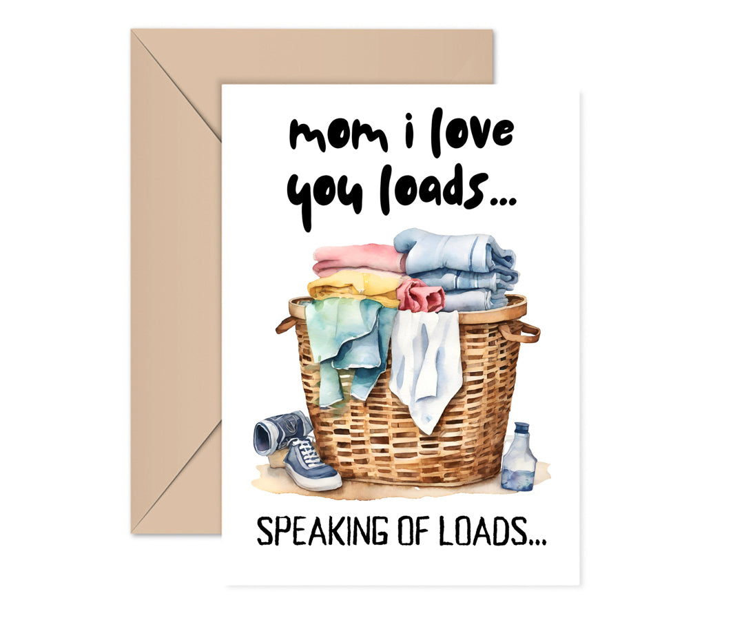 Love You Loads Card – The Fat Whale Gifts & Decor