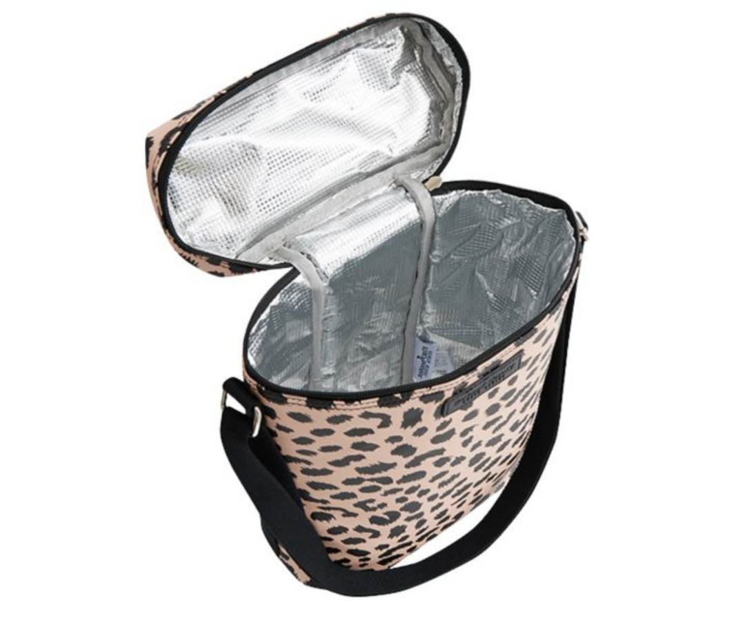 Beige Cheetah Wine Cooler – The Fat Whale Gifts & Decor
