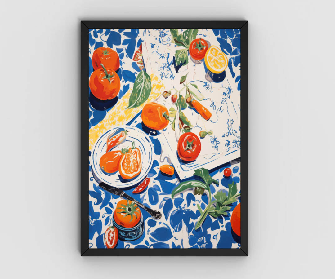 Grecian Table A3 Art Print – The Fat Whale Gifts & Decor